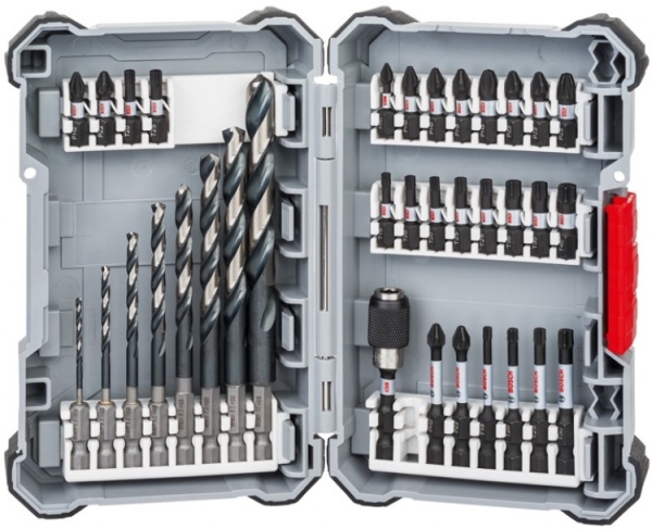 Κασετινα Επαγγελματικh Snap-box Σετ 35 Tem Bosch Pro Τρυπανια Hex-9 ...