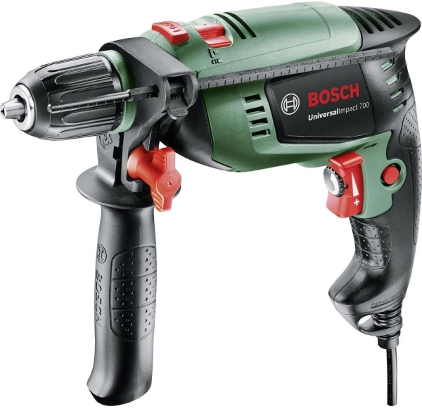 Δραπανο Κρουστικο Ηλεκτρικο Bosch Universal Impact 700 Watt Βαλιτσακι ...