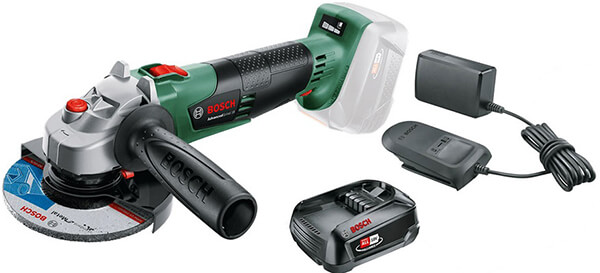 Set Γωνιακος Τροχος Μπαταριας Bosch Advancedgrind 18v 2.5ah Li-ion ...
