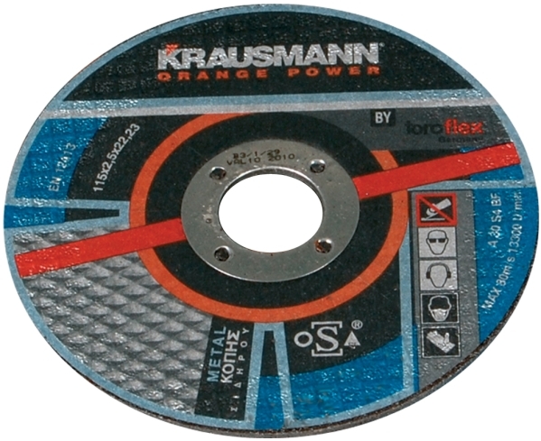 Δισκος Κοπης Σιδηρου Krausmann 115 X 22.2 3mm - Αναλωσιμα-εξαρτηματα ...