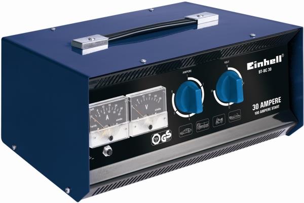 Φορτιστης Μπαταριας Αυτοκινητου Einhell Bt-bc30 1078100 - Εξοπλισμος ...