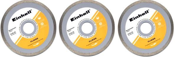 Διαμαντοδισκοι Σετ Einhell Για Γωνιακο Τροχο 115mm 3τμχ. 4440338 ...
