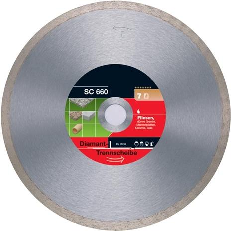 Διαμαντοδισκος Συνεχους Στεφανης Einhell Professional Sc 660 250χ25.4 ...