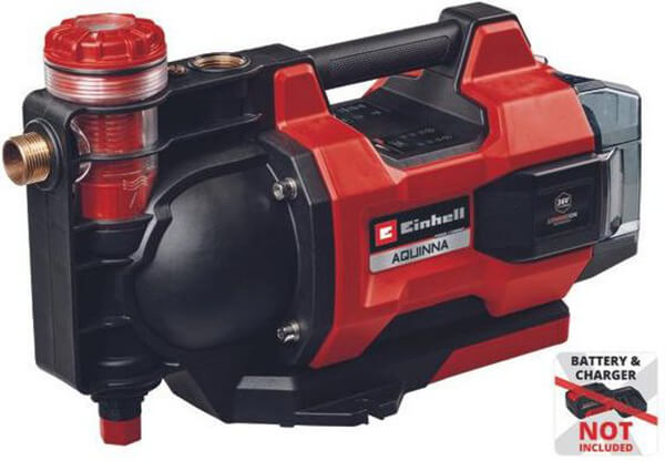Αυτοματη Αντλια Κηπου Μπαταριας Einhell Aquinna 36/38 F Led Automatic ...