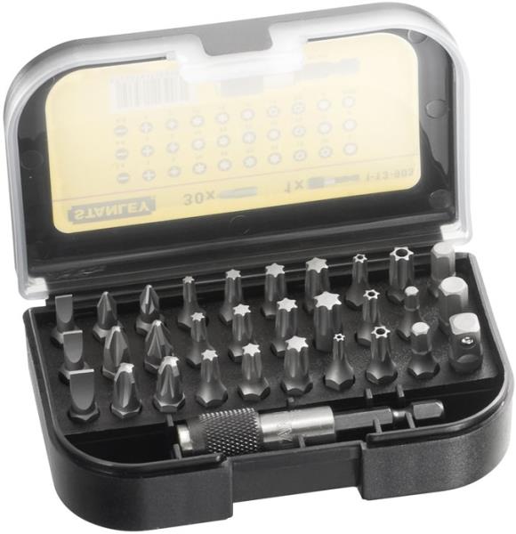 Σετ 31 Τεμ Κασετινα Stanley Μυτες + Μαγνητικος Ανταπτορας 1/4'' 1-13 ...
