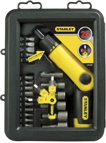 -xxx Array Σετ 25 Τεμ Κατσαβιδι Καστανιας Σπαστο Stanley Με Μυτες ...