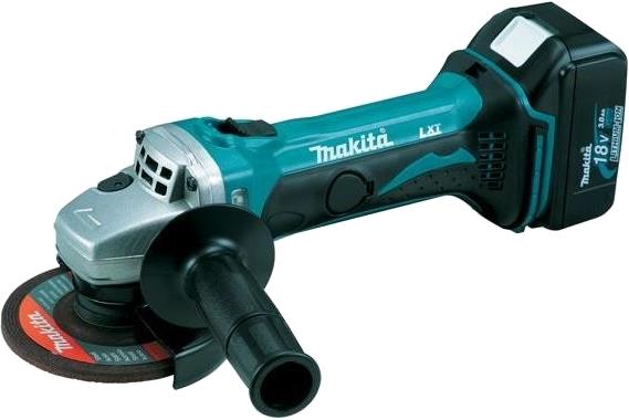 Γωνιακος Τροχος Μπαταριας Makita 115mm 18v Li-ion 3.0ah Bga452 - Τροχοι ...
