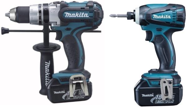 Δραπανοκατσαβιδο Κρουστικο Μπαταριας Makita 18v 3ah Bhp454 + Κατσαβιδι ...