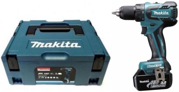 Κρουστικο Δραπανοκατσαβιδο Μπαταριας Makita 18v 2x 4.0ah + Makpac ...