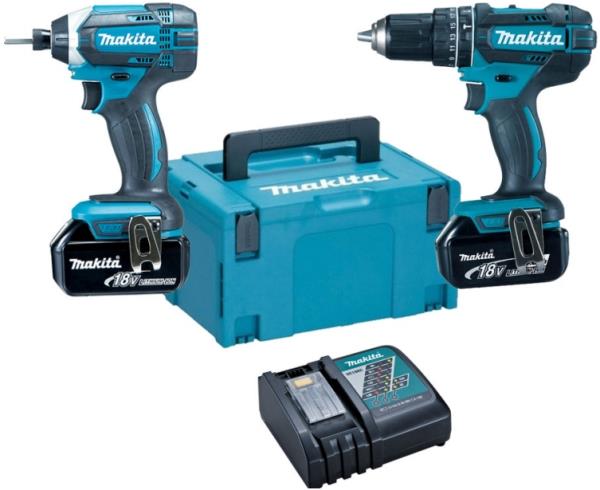 Δραπανοκατσαβιδο Μπαταριας Κρουστικο Makita 18v Dhp482d+παλμικο ...