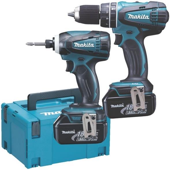 Δραπανοκατσαβιδο Μπαταριας Κρουστικο Makita 18v Dhp456d+παλμικο ...