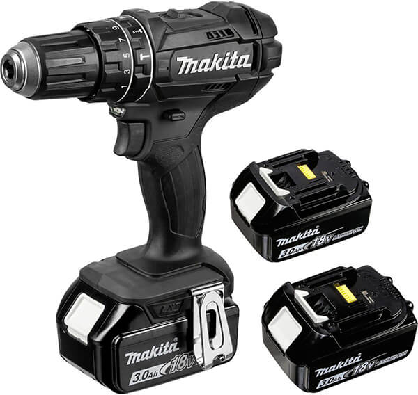 Δραπανοκατσαβιδο Κρουστικο Μπαταριας Makita 18v 3x 3ah Li-ion Makpac ...