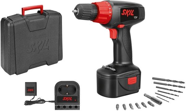 Δραπανοκατσαβιδο Μπαταριας Skil 12v 1.5ah Ni-mh Με Κασετινα + Αξεσουαρ ...