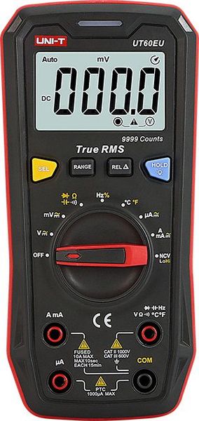 Ψηφιακο Πολυμετρο Uni-t Ut-60eu 1000v Ac/dc Ncv True Rms - Οργανα ...
