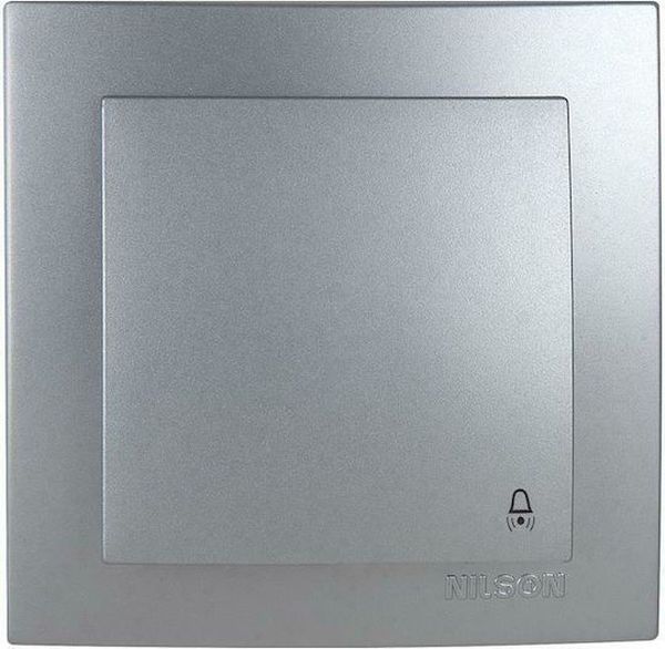 Geyer Ασημι Μπουτον Κουδουνιου 12v-220v Nilson - Διακοπτικο υλικο (TLS ...