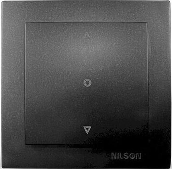 Geyer Μαυρος Ματ Διακοπτης Ρολλων Μονος Nilson - Διακοπτικο υλικο (TLS ...