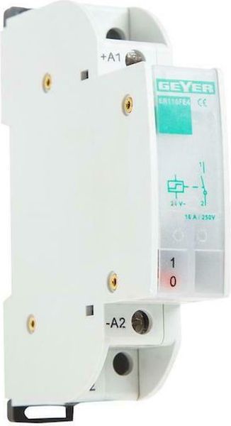 Geyer Ρελε Καστανιας 1θ 16a 24v Ac 1no - Υλικα πινακα (TLS.132634)