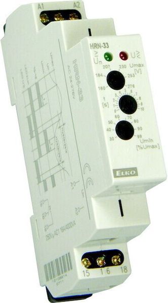 Geyer Επιτηρητης Τασης 1φ 48-276v - Υλικα πινακα (TLS.132669)