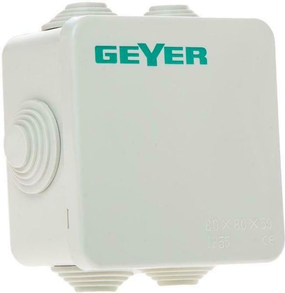 Geyer Κουτι Διακλαδωσης 80x80mm Ιρ55 - Υλικα πινακα (TLS.132700)