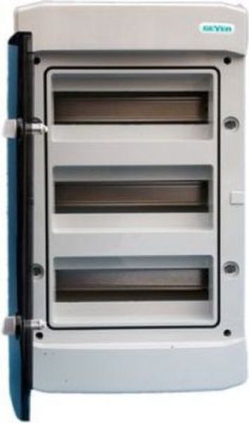 Geyer Πινακας Xωνευτος Αθως 3x12θ Διαφανη Πορτα Ip40 - Υλικα πινακα ...