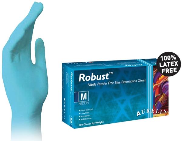 Γαντια Νιτριλιου 100 Tem Robust Χωρις Πουδρα 4.8g Medium 93897 ...