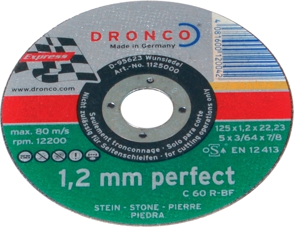 Δισκος Κοπης Μαρμαρου 125mm 1.2mm 27274 - Αναλωσιμα-εξαρτηματα ...