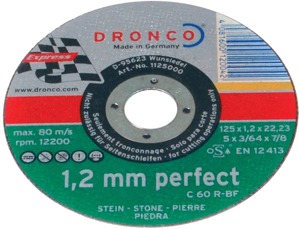Δισκος Κοπης Μαρμαρου Dronco 115mm 1.2mm 27270 - Αναλωσιμα-εξαρτηματα ...
