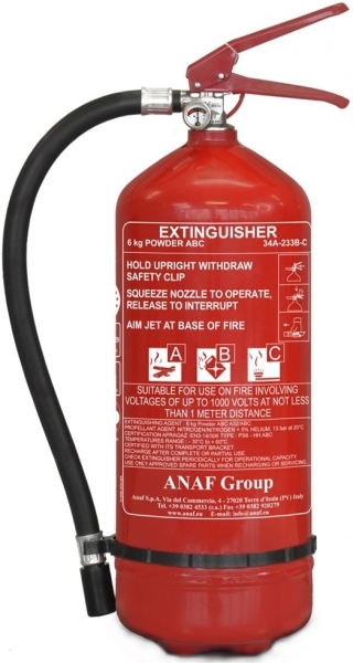 Πυροσβεστηρας Anaf 6kg Ξηρας Σκονης 34a 233b C Ps6-hh - Εξοπλισμος ...