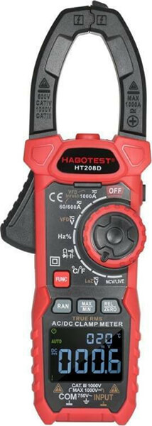 Αμπεροτσιμπιδα Habotest Ht208d Digital Clamp Meter - Οργανα μετρησης ...