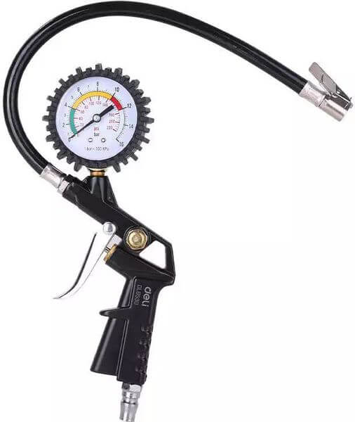 Πιστολι Αερα Με Αερομετρο Deli Tools Edl8530 - Κομπρεσερ αερα (TLS.141547)