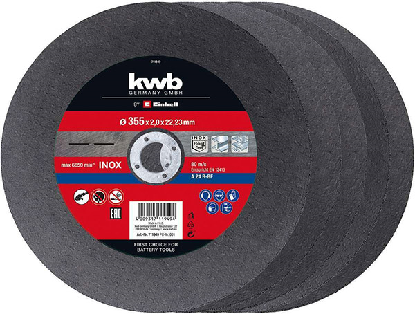 Δισκοι Κοπης 5 Τεμ Kwb 230μμ 2μμ 711949 - Αναλωσιμα-εξαρτηματα ...