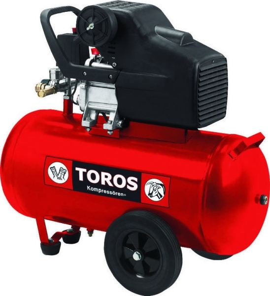 Αεροσυμπιεστης Toros Εμ50/2.5 50lt 2.5hp - Κομπρεσερ αερα (TLS.280004)