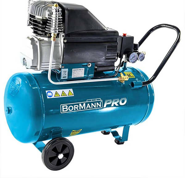 Αεροσυμπιεστης Bormann Μονομπλοκ 2.5hp/50l 239l/min Bat5030 - Κομπρεσερ ...