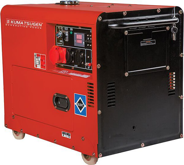 Kumatsugen Gp10000mat Γεννητρια Πετρελαιου 9kva Array Array 499cc ...