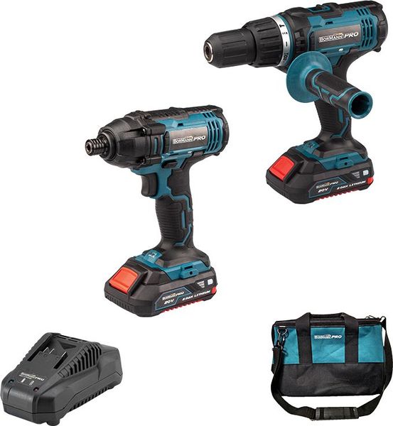 Βormann Pro Bbp9200 Σετ Κρουστικο Δραπανο & Παλμικο Κατσαβιδι Μπαταριας ...