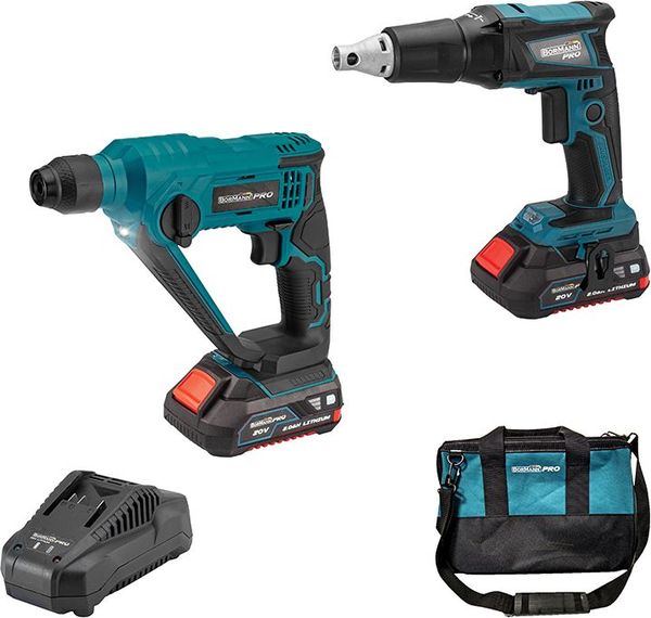 Βormann Pro Bbp9220 Σετ Κατσαβιδι Γυψοσανιδας Brushless & Πνευματικο ...