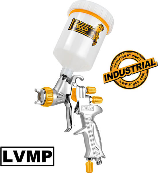 Πιστολι Βαφης Αερος Lvmp ʼνω Δοχειο Ingco Asg1065 - Εργαλεια βαφης (TLS ...