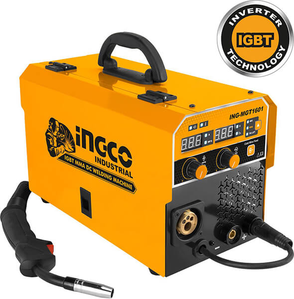 Ηλεκτροκολληση Inverter 160α Συρματος Με Αεριο Και Χωρις Αεριο Ingco ...