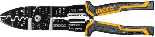 Πρεσα Ακροδεκτων - Απογυμνωτης Καλωδιων 254mm Ingco Hwsp101 ...