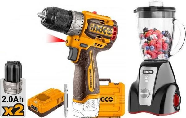 Δραπανοκατσαβιδο Μπαταριας 16v Ingco Cdli16682+μπλεντερ Μπαταριας 16v ...