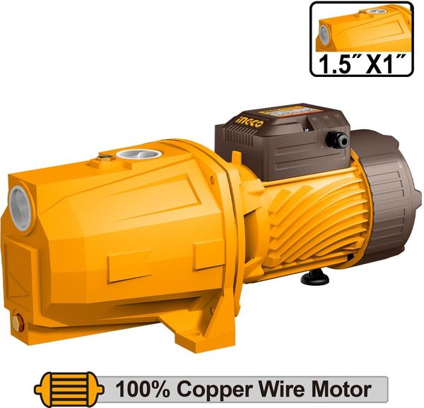 Αντλια Αυτοματης Αναρροφησης 1500w 2hp Ingco Jp150068 - Αντλιες (TLS ...