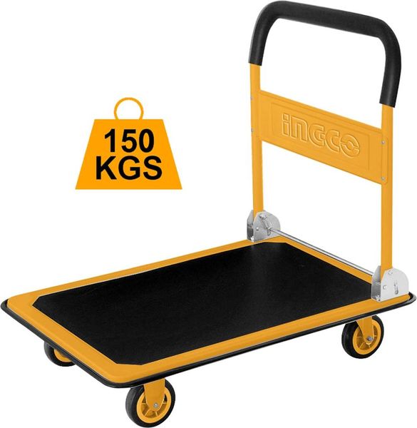 Πτυσσομενο Καροτσι Πλατφορμα 150kg Ingco Hpht11502 - Παλεττοφορα ...
