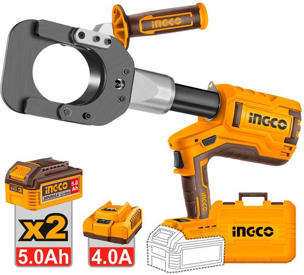 Υδραυλικος Κοφτης Καλωδιων Μπαταριας 20v Li-ion Ingco Crcli2005 ...