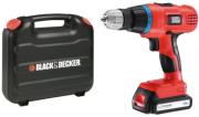 Δραπανοκατσαβιδο Μπαταριας Black & Decker Κρουστικο 2 Ταχυτητων 18v Li ...