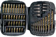 Σετ 50 Τεμ Black & Decker Τρυπανια Τιτανιου + Μυτες A7093 - Κασετινες ...