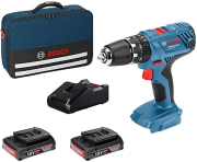 Δραπανοκατσαβιδο Κρουστικο Μπαταριας Bosch Pro Gsb 18-21 Li-ion 2x2ah ...