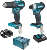 Κρουστικο Δραπανοκατσαβιδο Makita Dhp483+ Παλμικο Κατσαβιδι Dtd155 ...