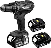 Δραπανοκατσαβιδο Κρουστικο Μπαταριας Makita 18v 3x 3ah Li-ion Makpac ...
