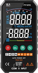 Ψηφιακο Πολυμετρο True Rms Fy-107c - Οργανα μετρησης (TLS.130233)