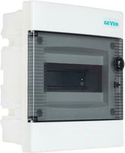 Geyer Πινακας Xωνευτος Αθως 1x8θ Διαφανη Πορτα Ip40 - Υλικα πινακα (TLS ...